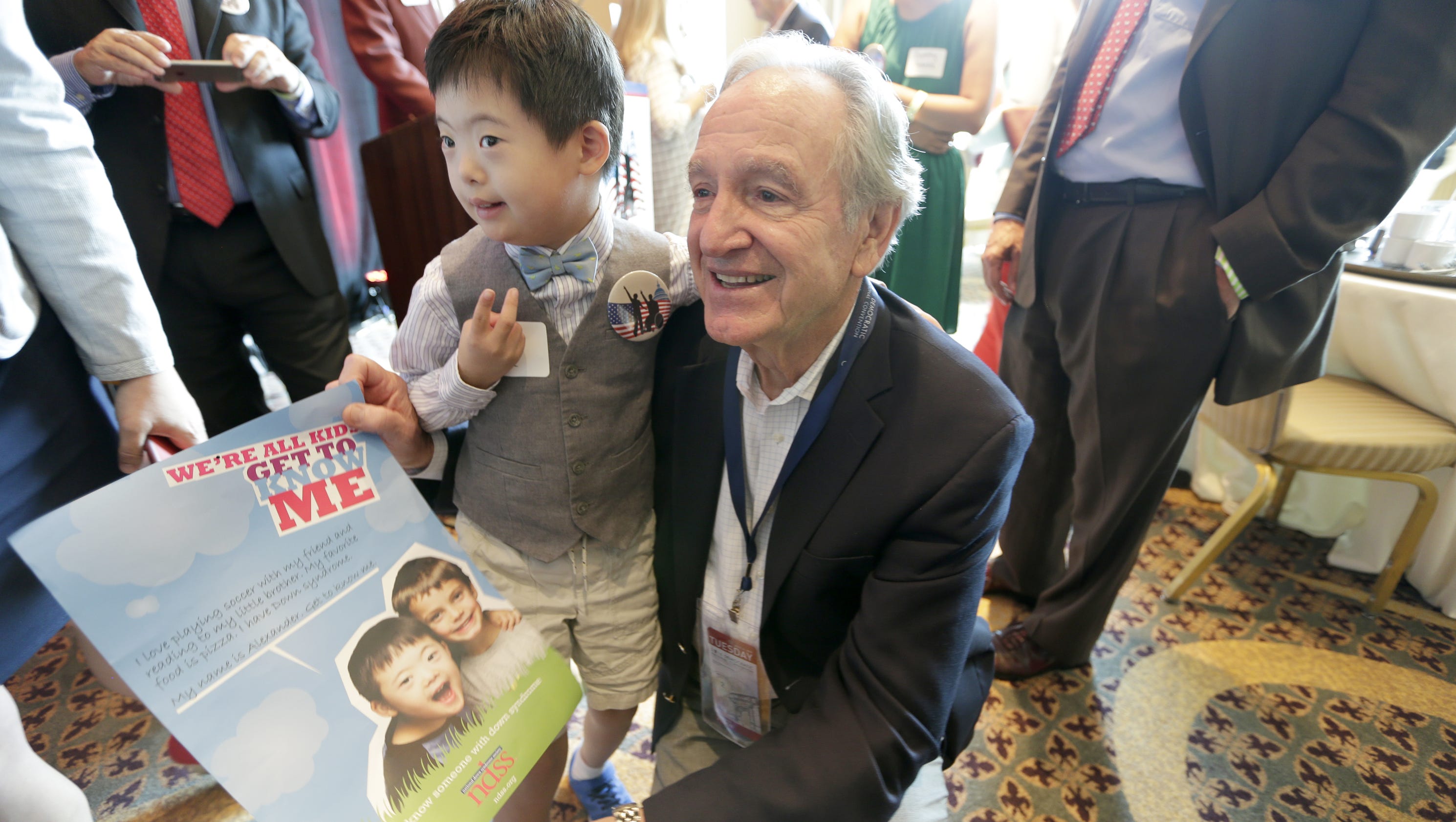 As political career sunsets, Harkin focuses on disability rights