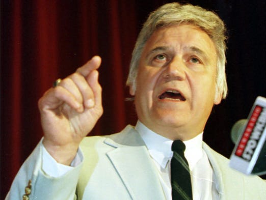 Ex-congressman James Traficant dies at 73