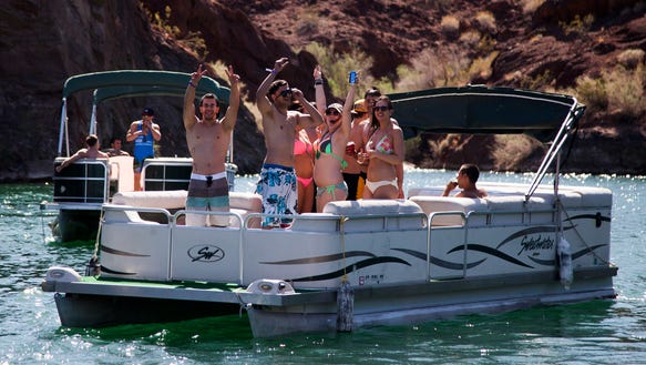 Spring break at Lake Havasu 2014