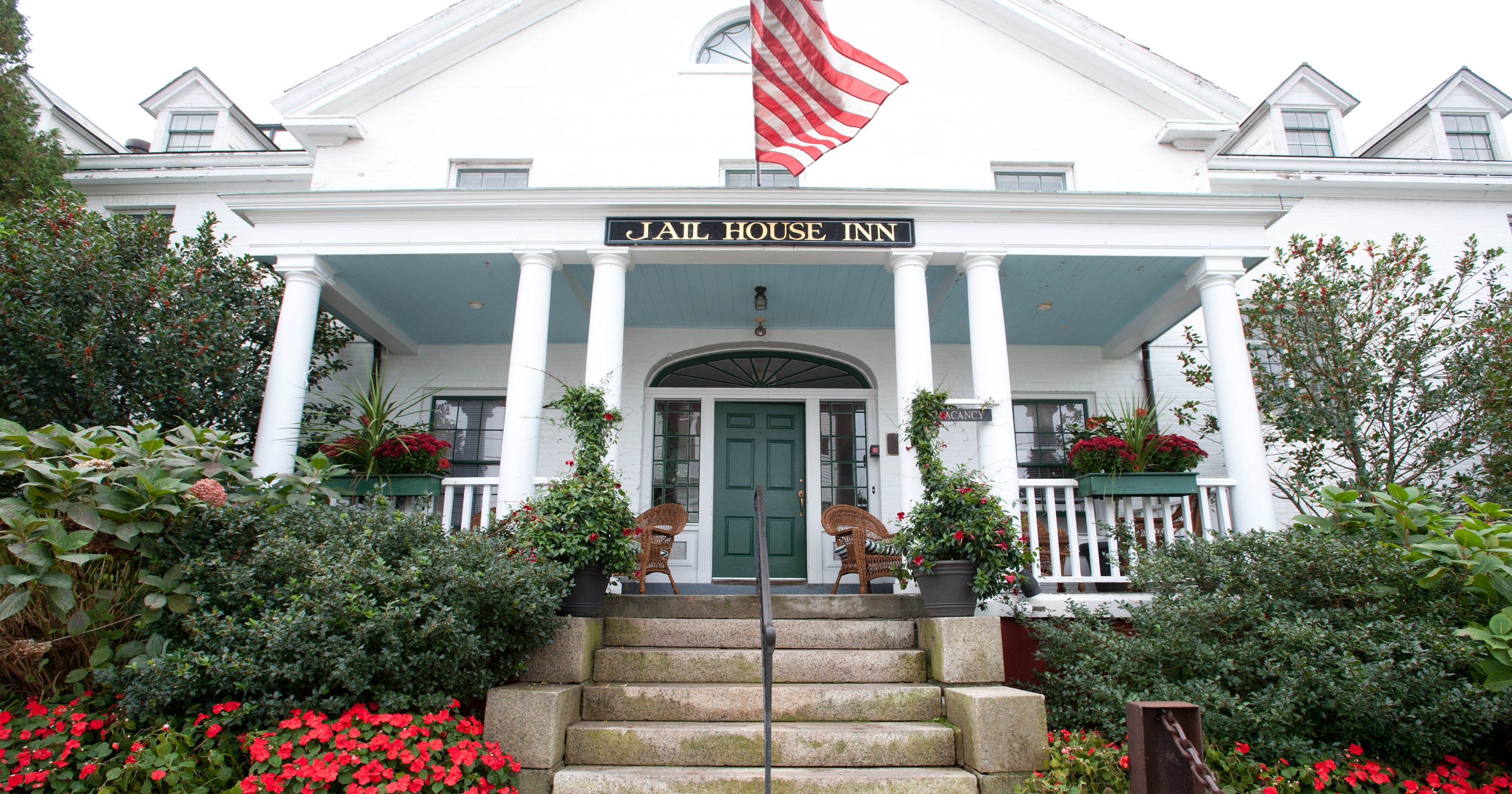Haunted hotels set Halloween scene