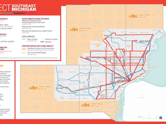 A new transit plan has been pitched for metro Detroit. Could it happen?