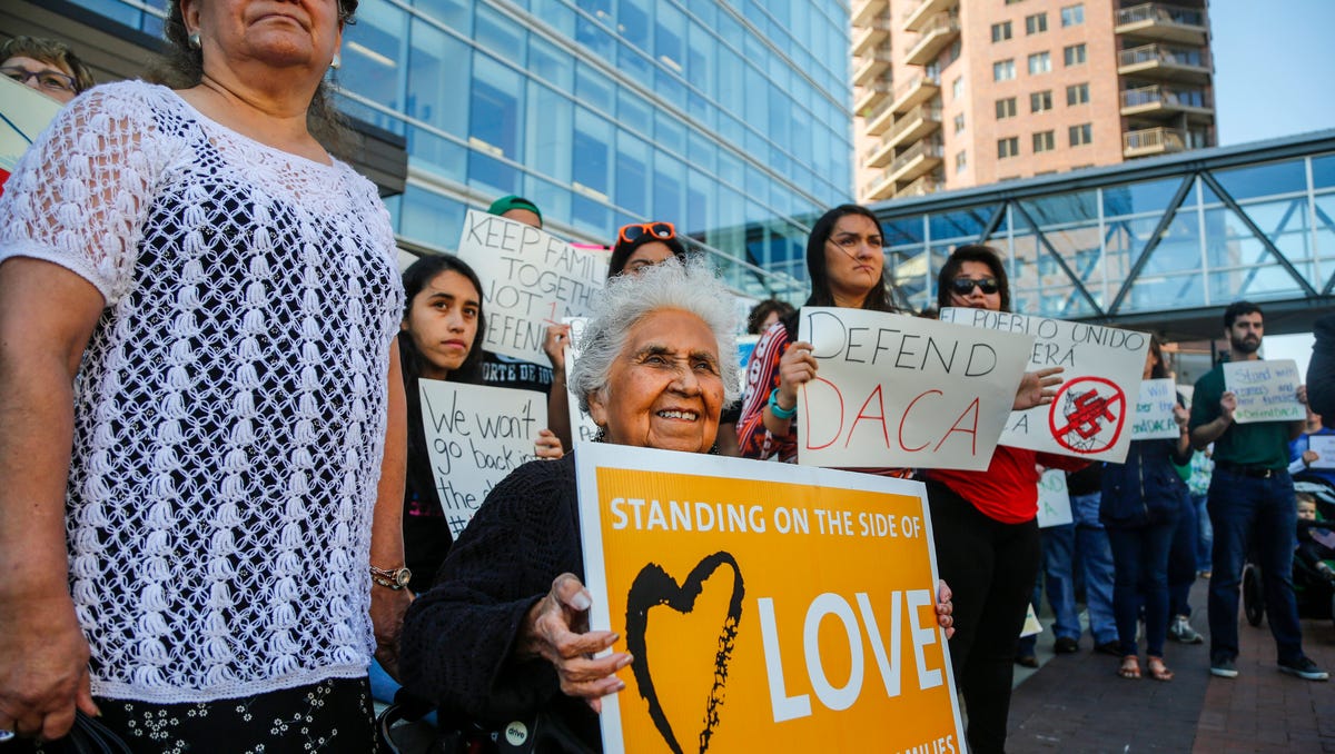 14 Photos: Immigration activists demand action for DREAMers