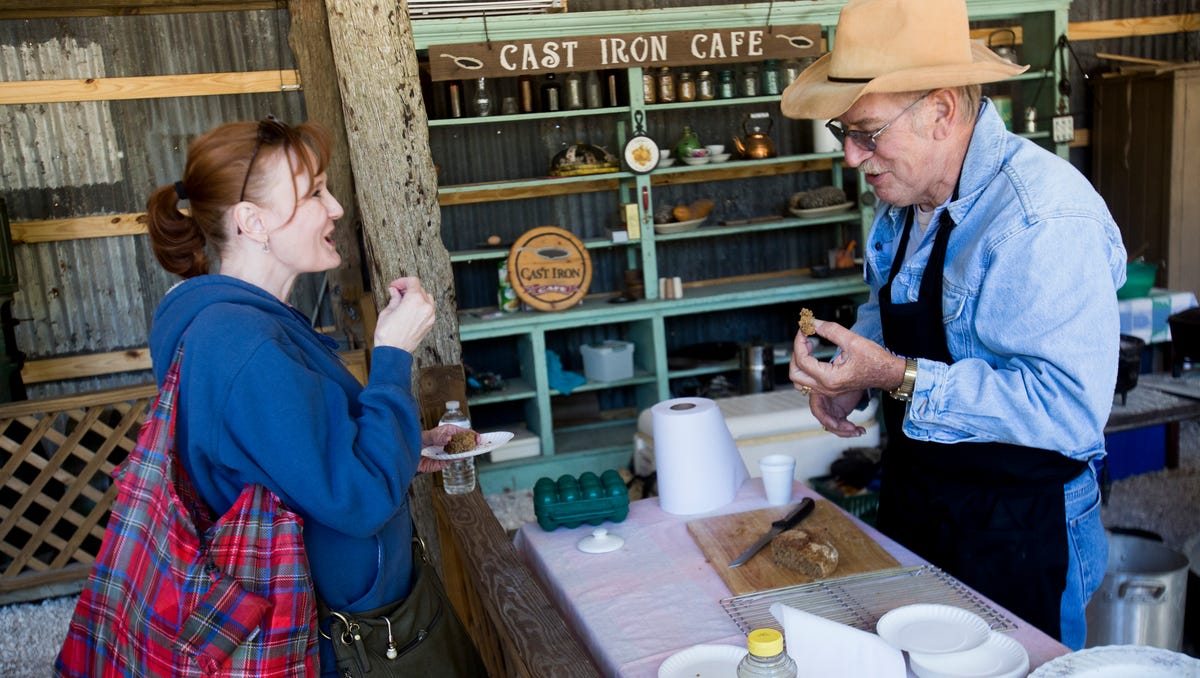 Photos: Cowboy cooking class transports visitors back in time