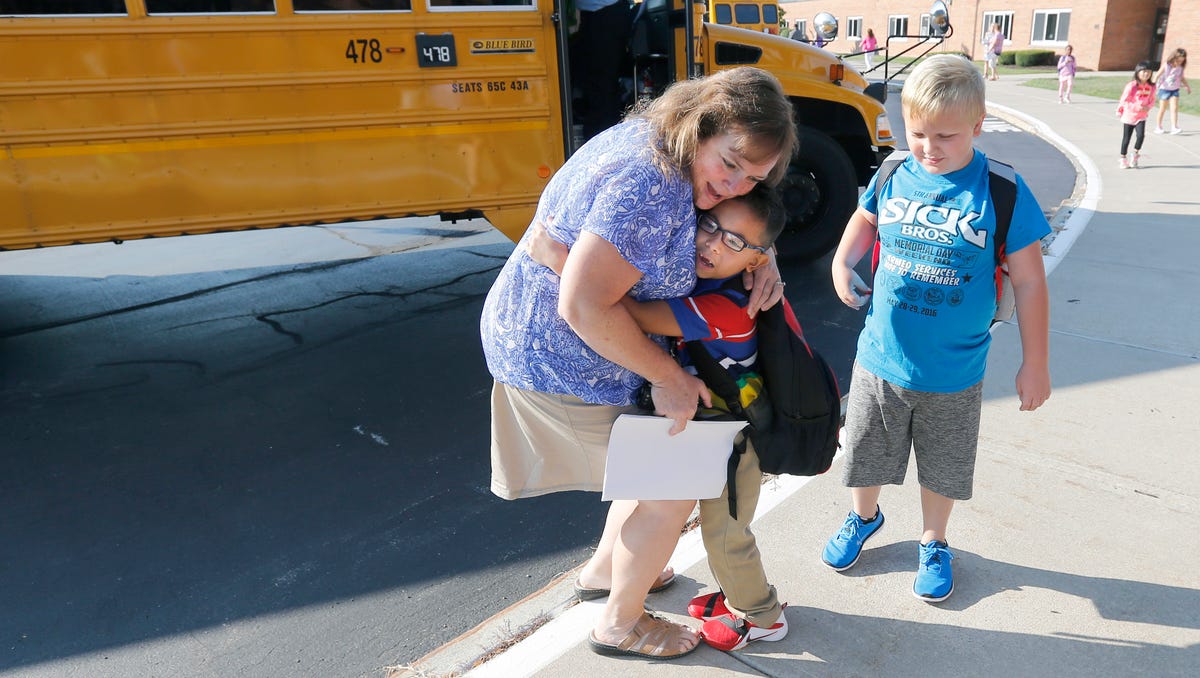 First Day of School at Crane Elementary