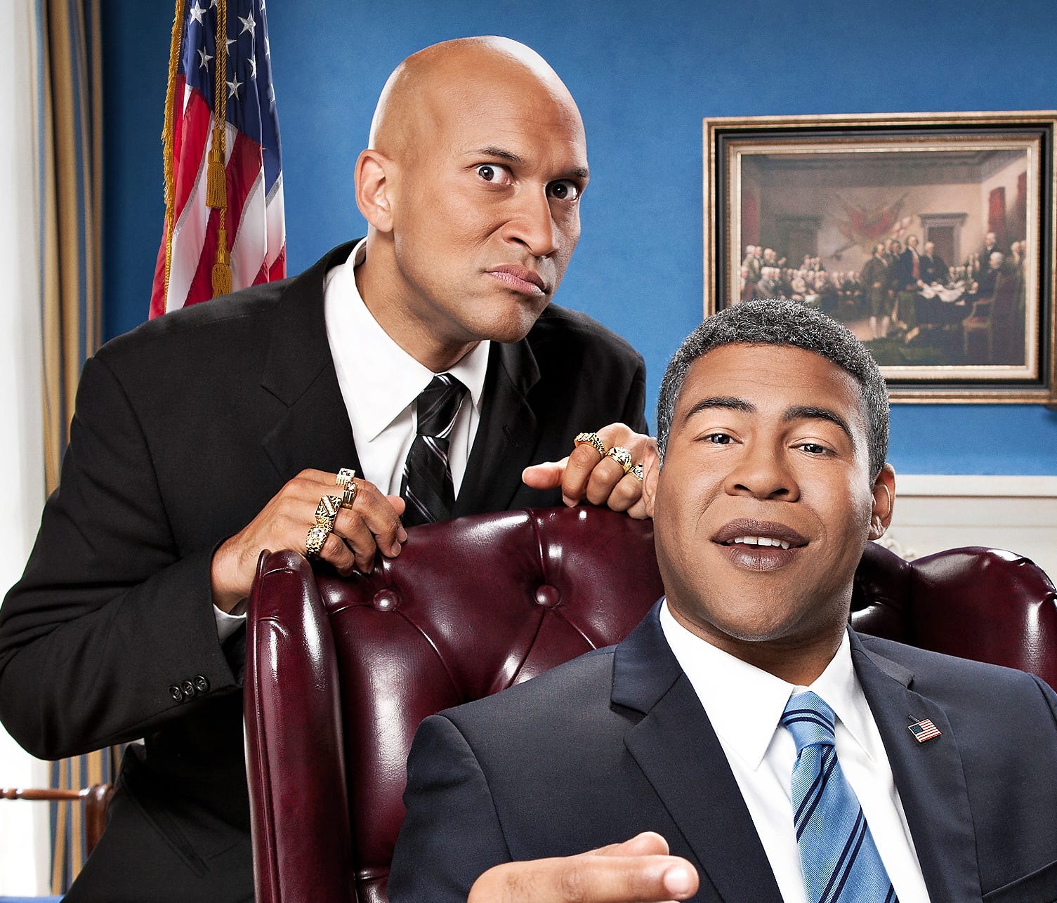 Obama and his anger translator Luther review Key and Peele's 'Keanu ...