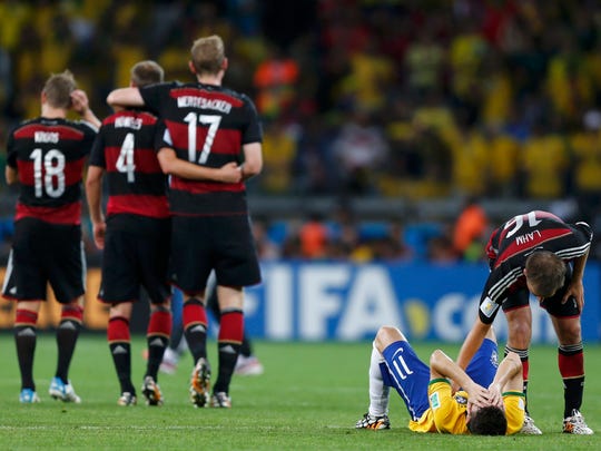 Germany routs Brazil 7-1, reaches World Cup final