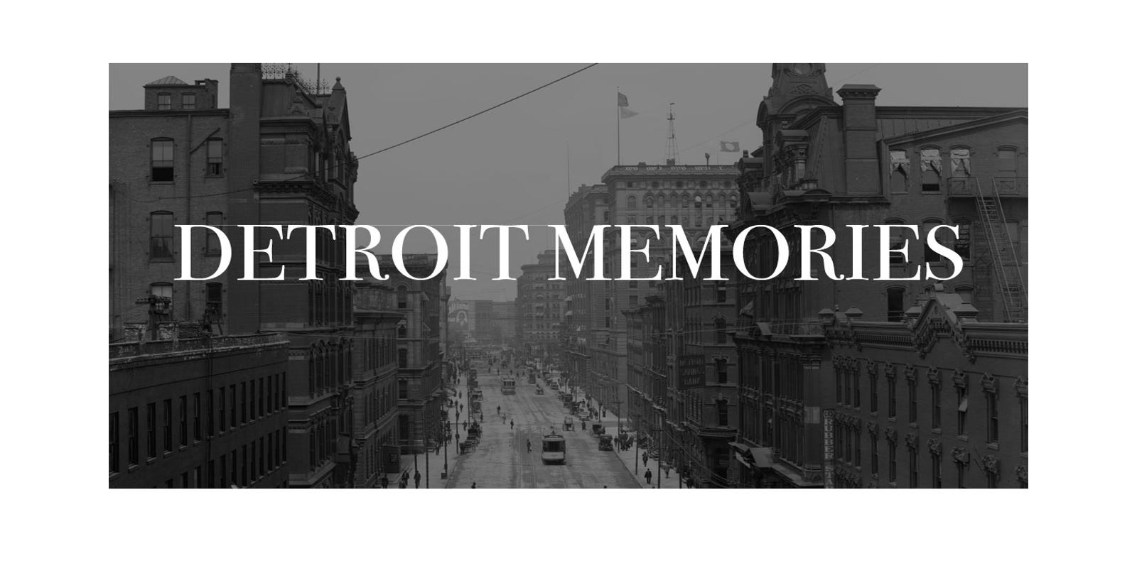 Pre-order 'Detroit Memories,' our new photo book on Detroit's early history