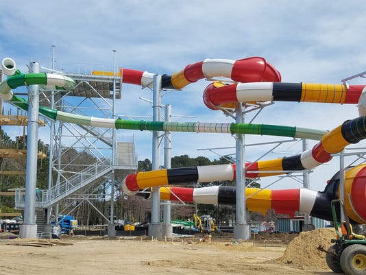 New water slides highlight Frontier Town's 2018 changes