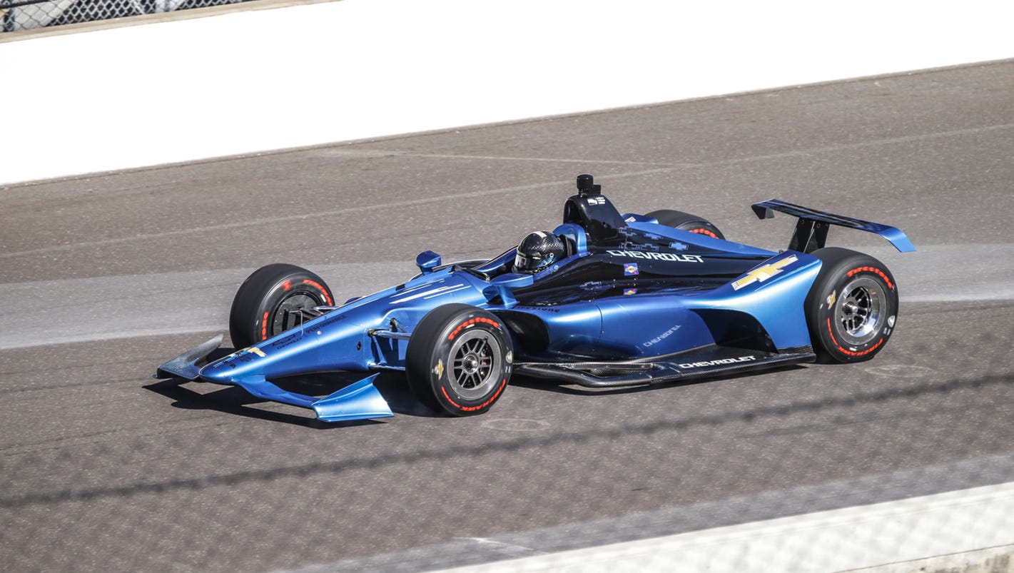 What's missing from the 2018 Indy car? A windscreen