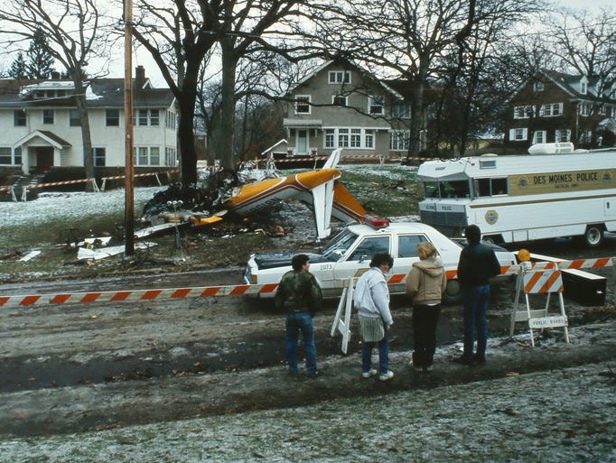 Photos: 1985 Iowa State plane crash in Des Moines