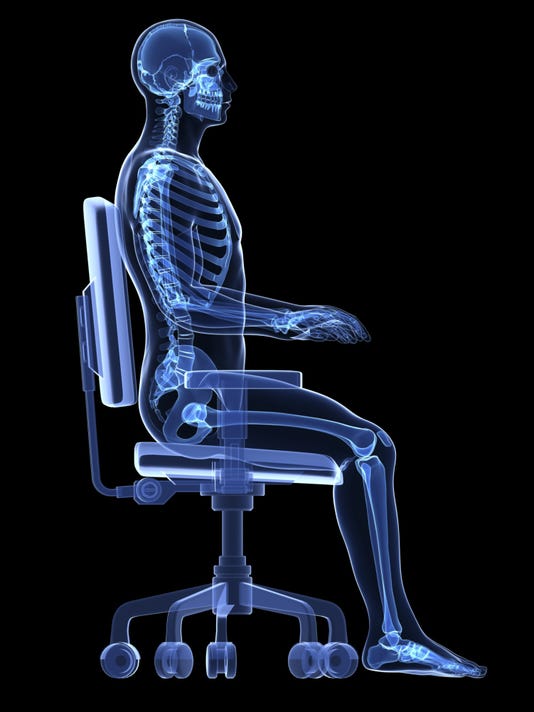 Bad posture impacts skeletal system