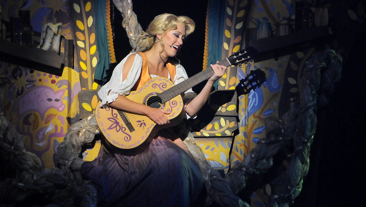 Tangled the Musical on the Disney Magic