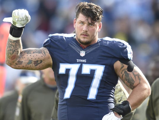 What Titans coach says about Taylor Lewan's progress