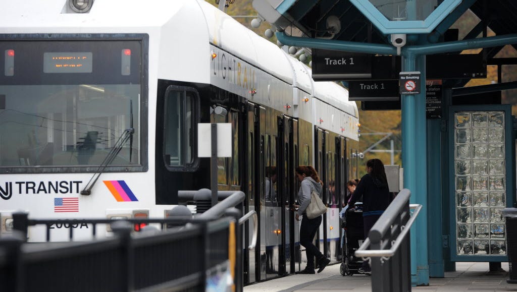 Bergen Hudson Light Rail Map | Shelly Lighting