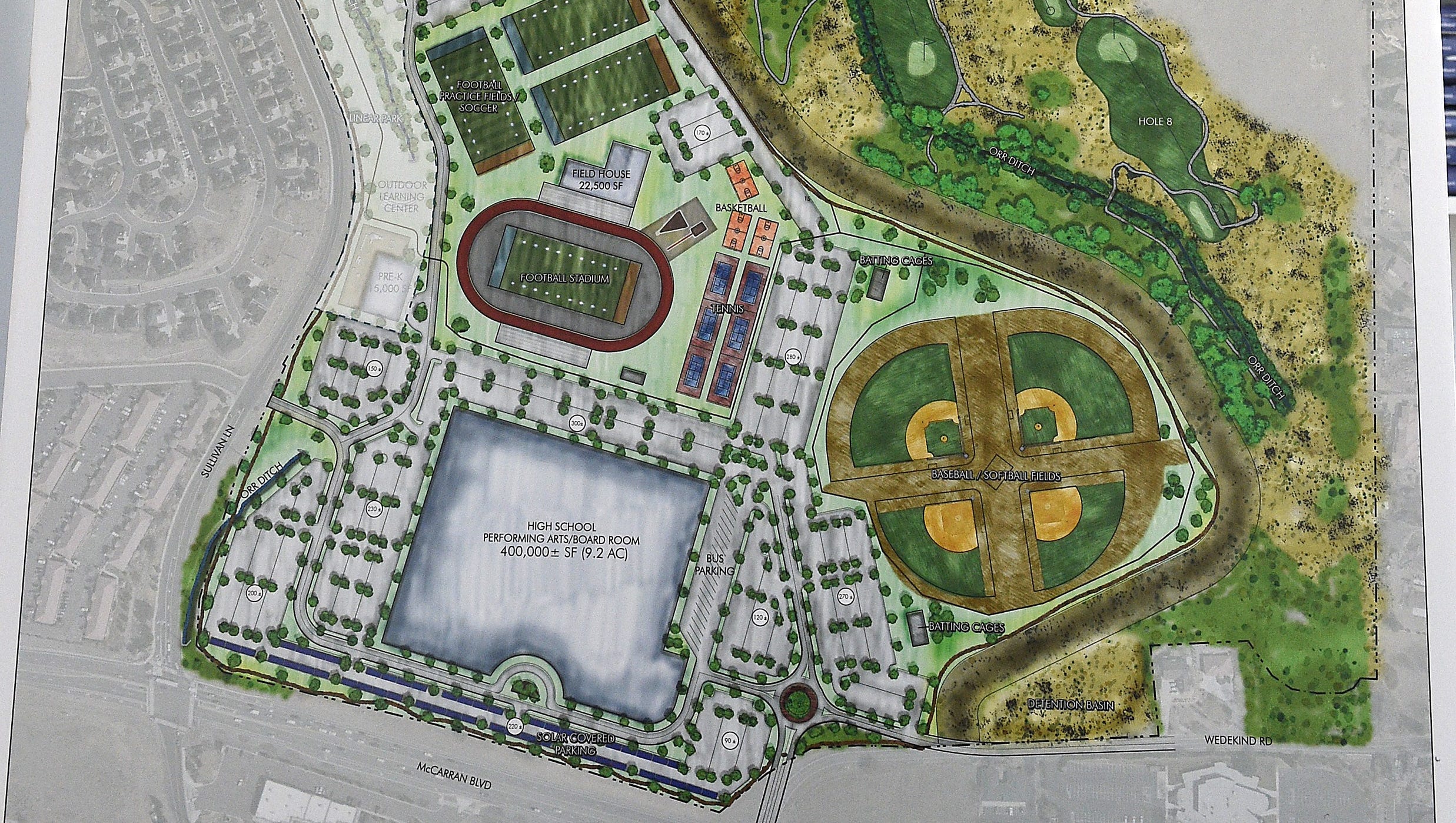 WCSD names 3 alternate sites to building on Wildcreek