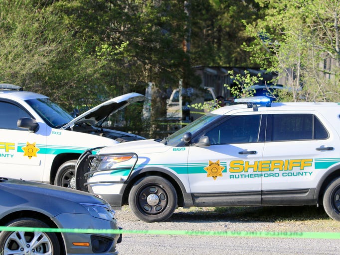 Photos: Man shot by Rutherford County deputy taken to VUMC hospital