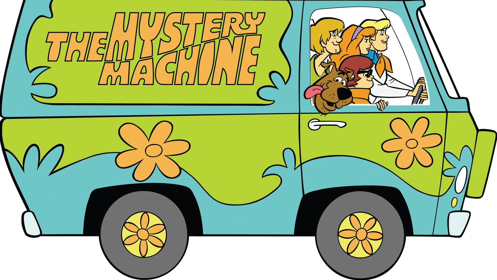 Van draws smiles from Scooby-Doo fans