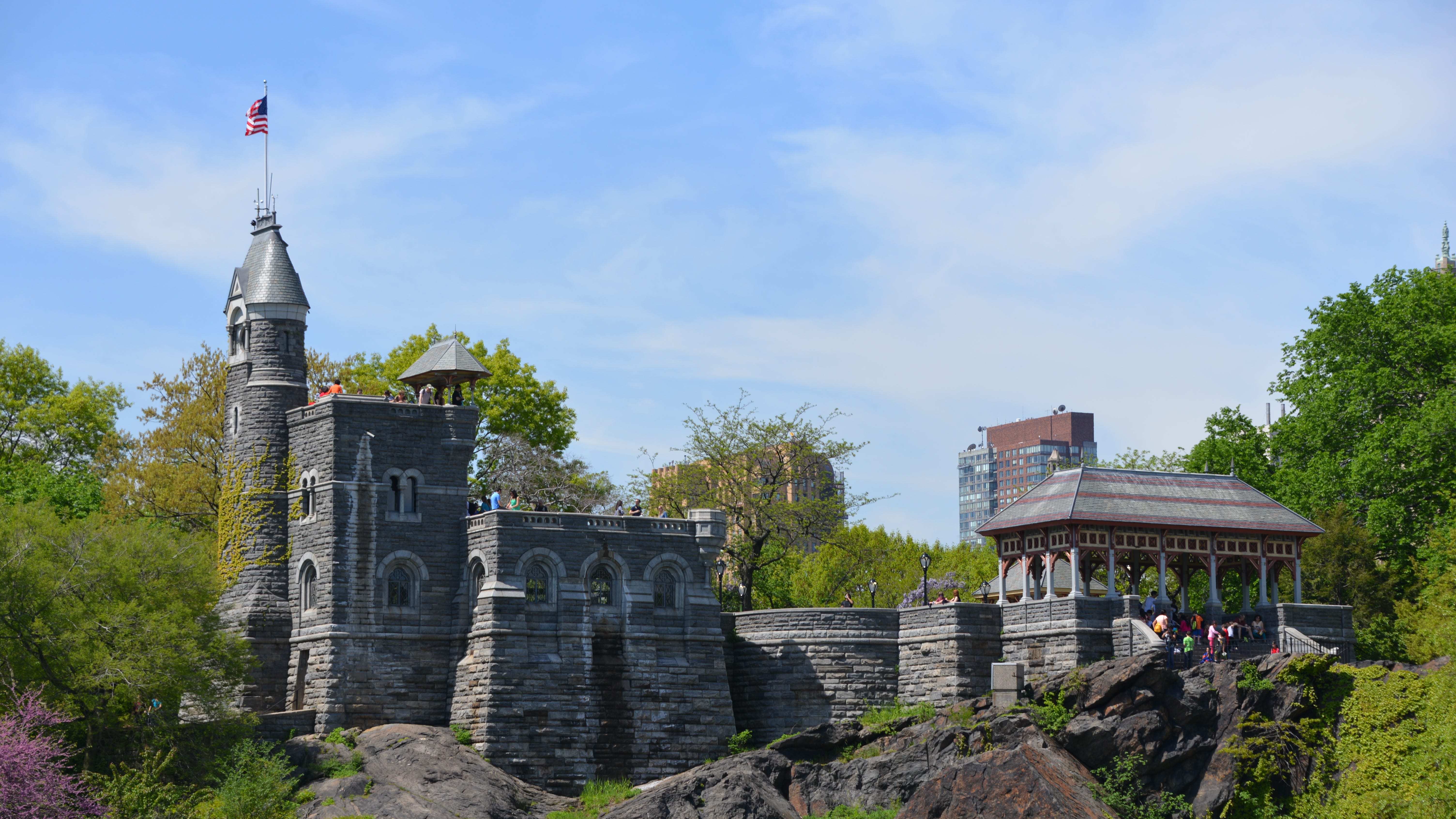 Central Park high point: A castle with nature exhibits