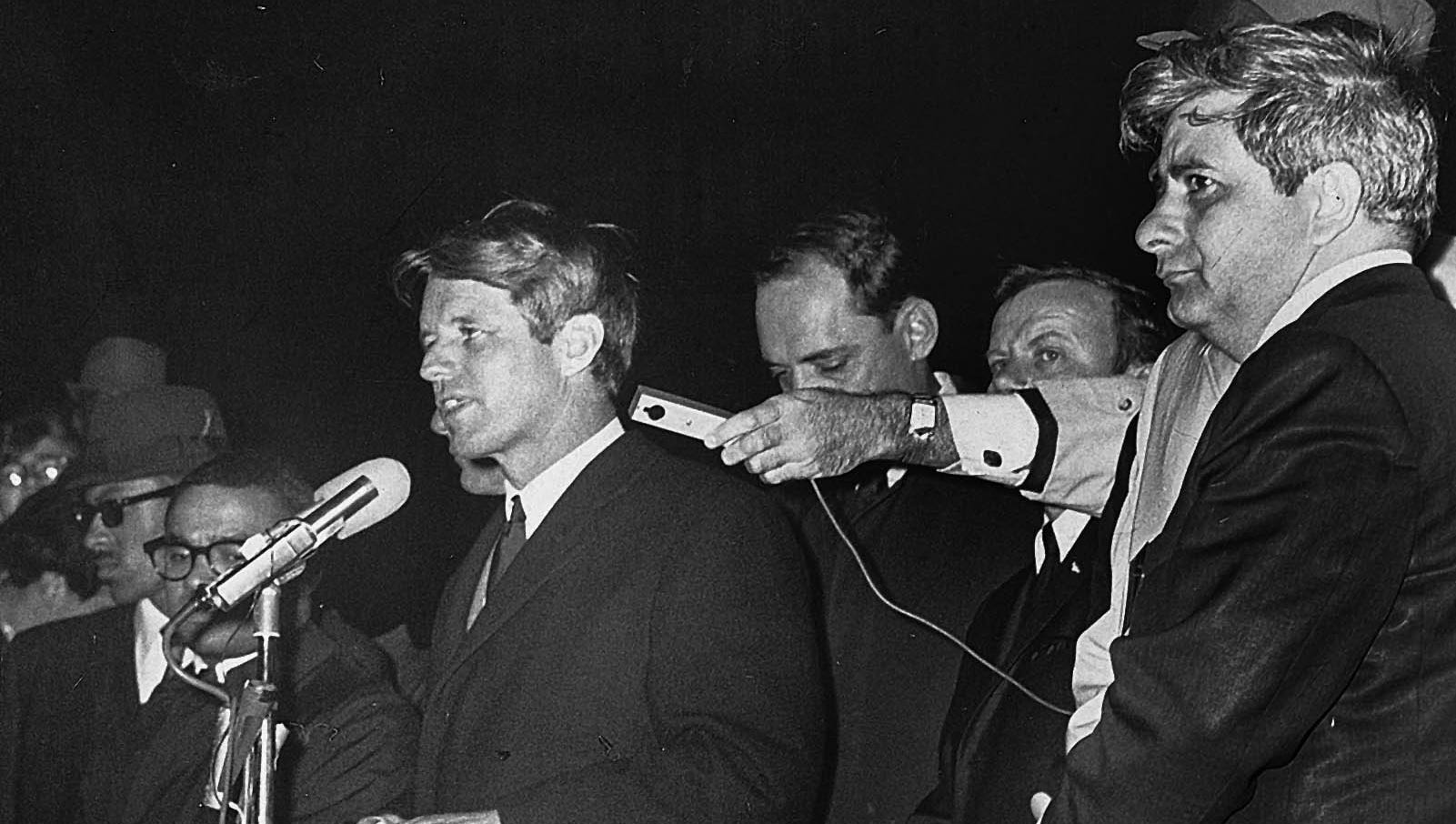 Bobby Kennedy on the day Martin Luther King Jr. died