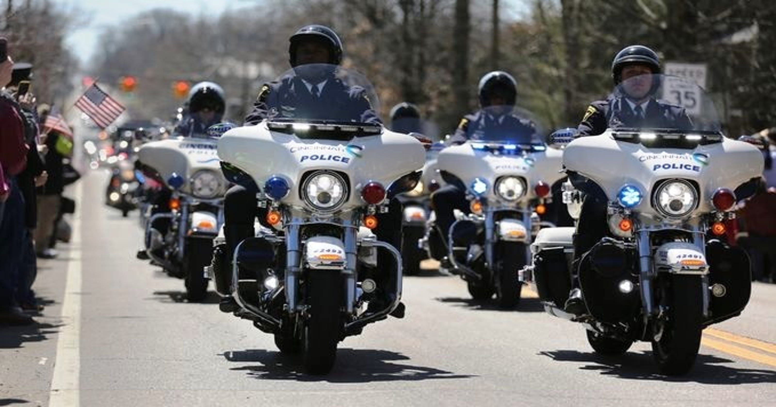 Police motorcades for the powerful and connected