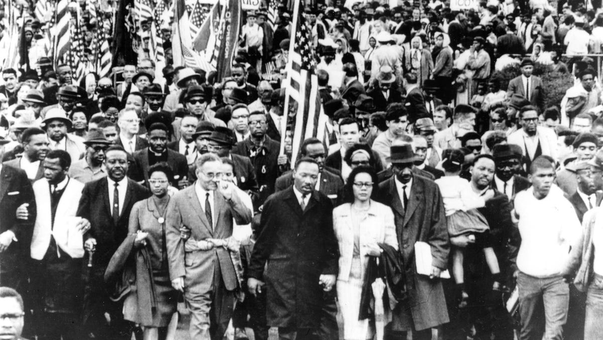 America's push for civil rights in the 1960s