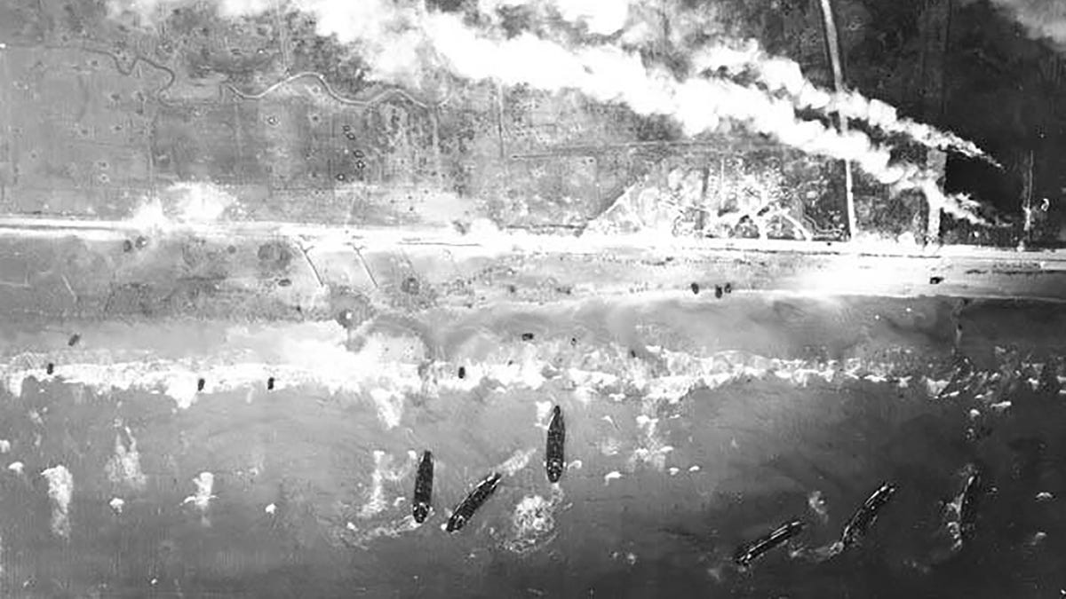D-Day then and now: A view from above