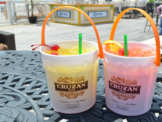 Bucket cocktails are hot at Shore's beach bars