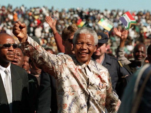 Nelson Mandela, rights activist, dies