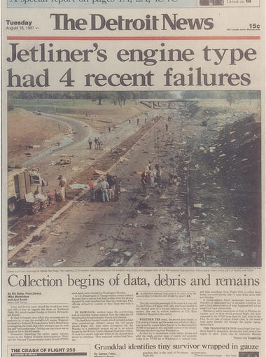 Flight 255 bonds victims’ families, 30 years later