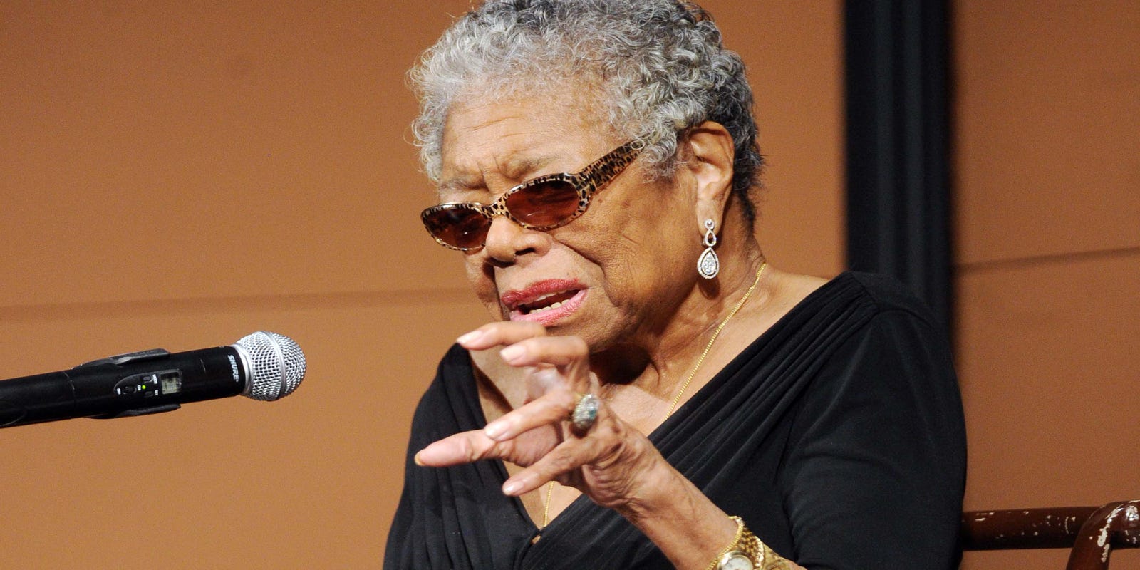 From the archives: Maya Angelou on courage, poetry