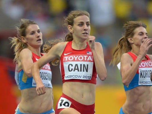 U.S. teen Cain qualifies for 1,500M final at Worlds