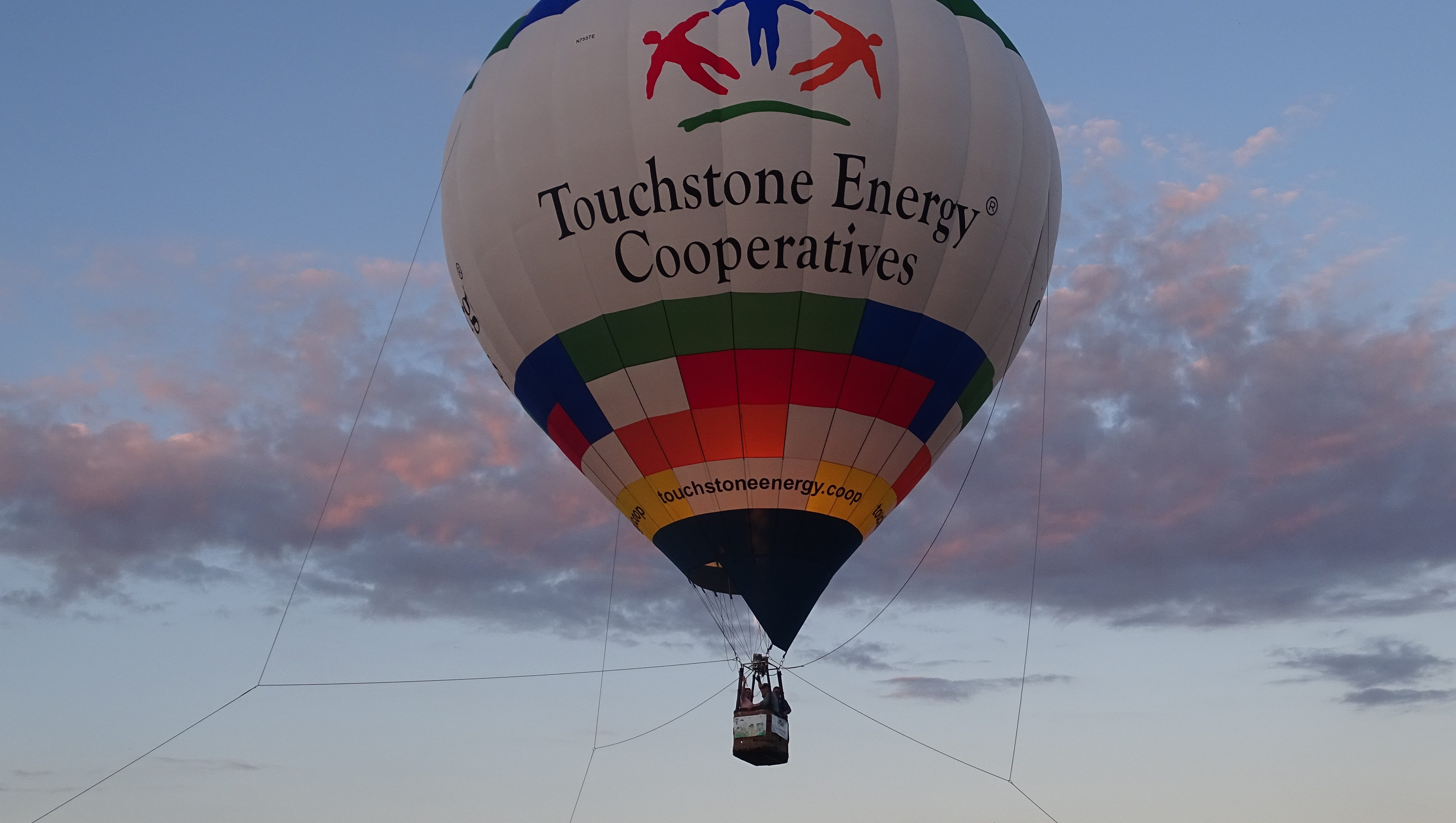 Tethered balloon rides raise money for charity