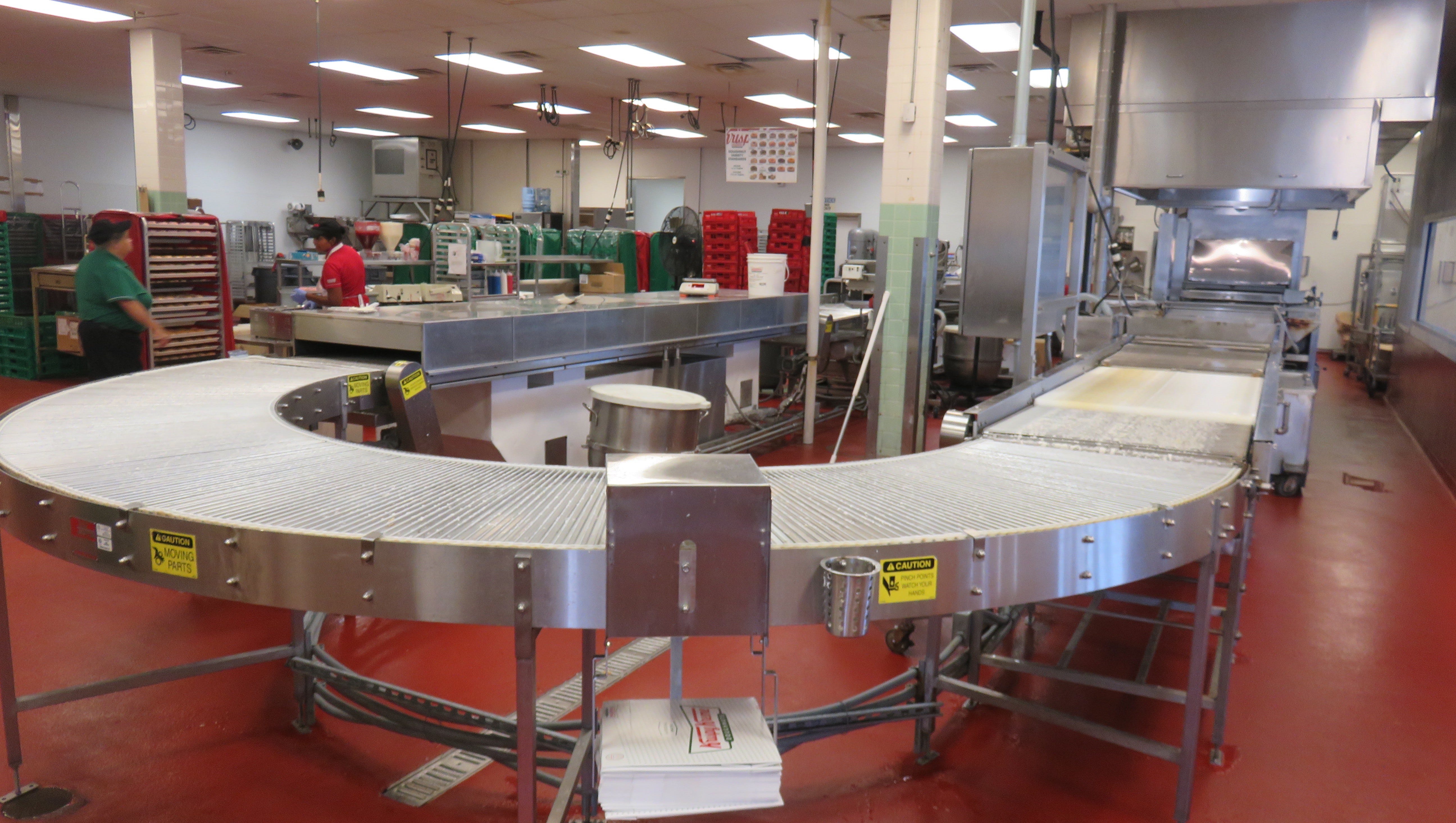 Krispy Kreme employees have been making them fresh daily for decades