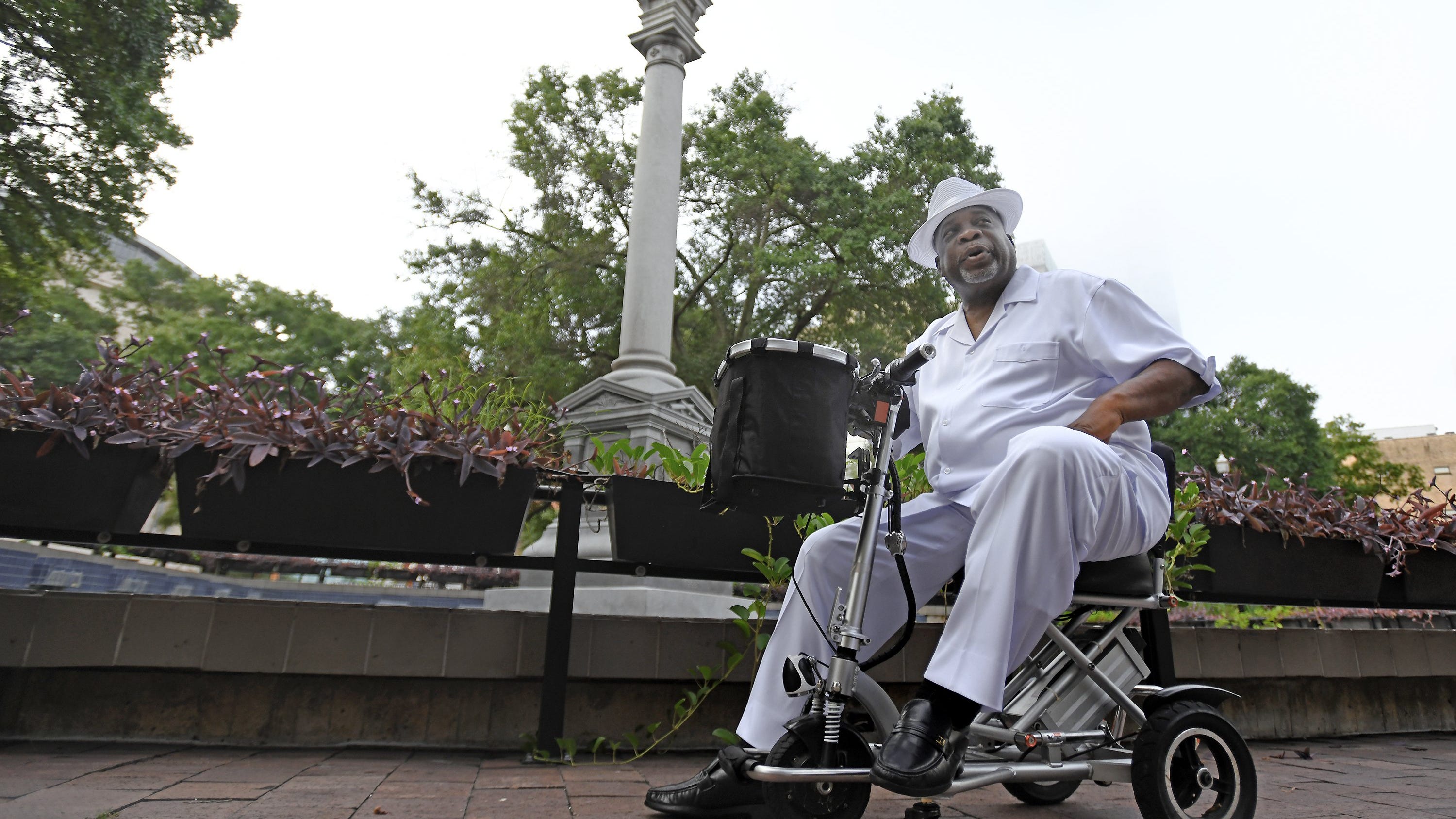 Ben Frazier of Jacksonville arrested at Ron DeSantis press conference ...