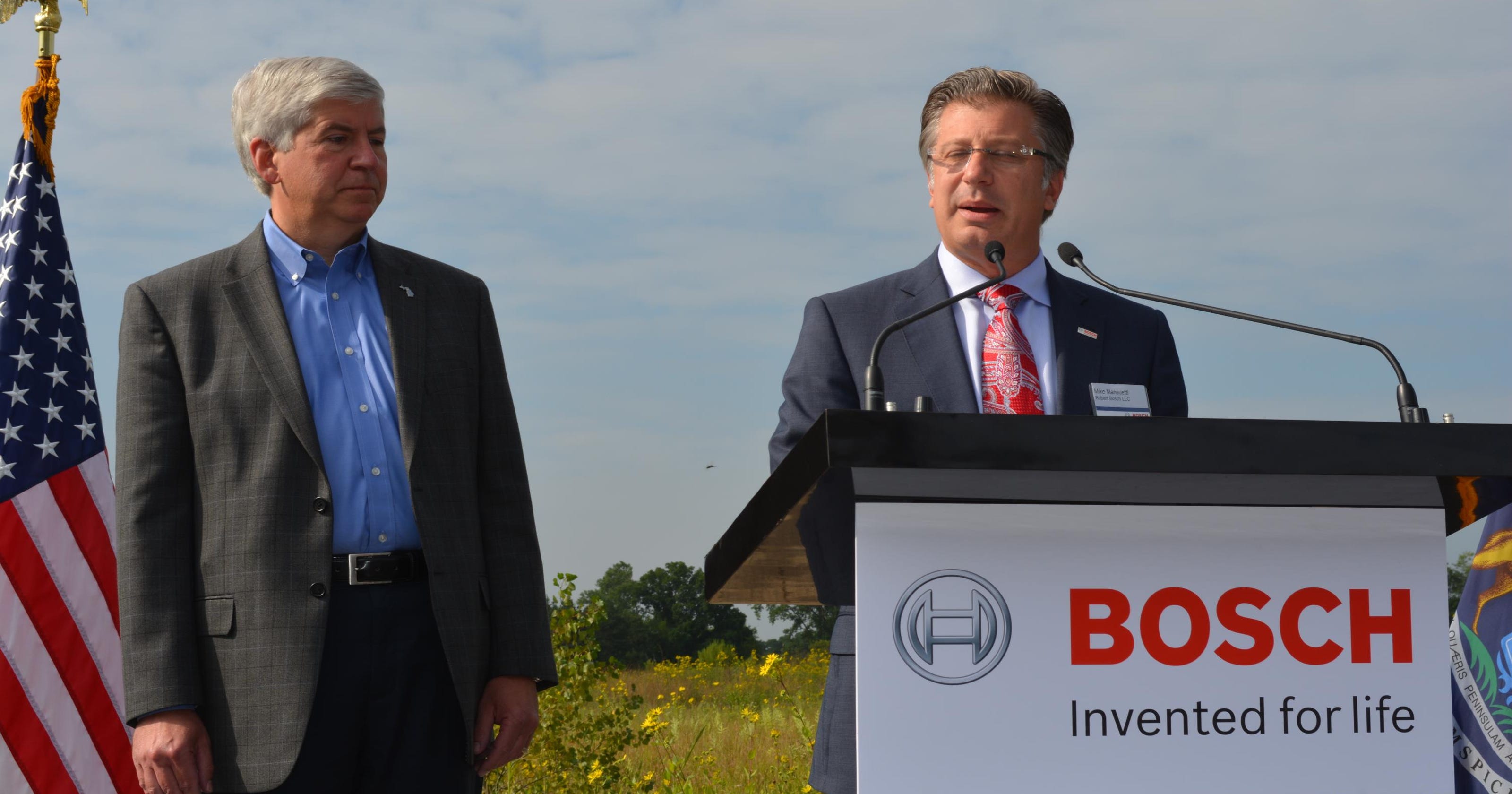 Bosch breaks ground on Plymouth Township expansion