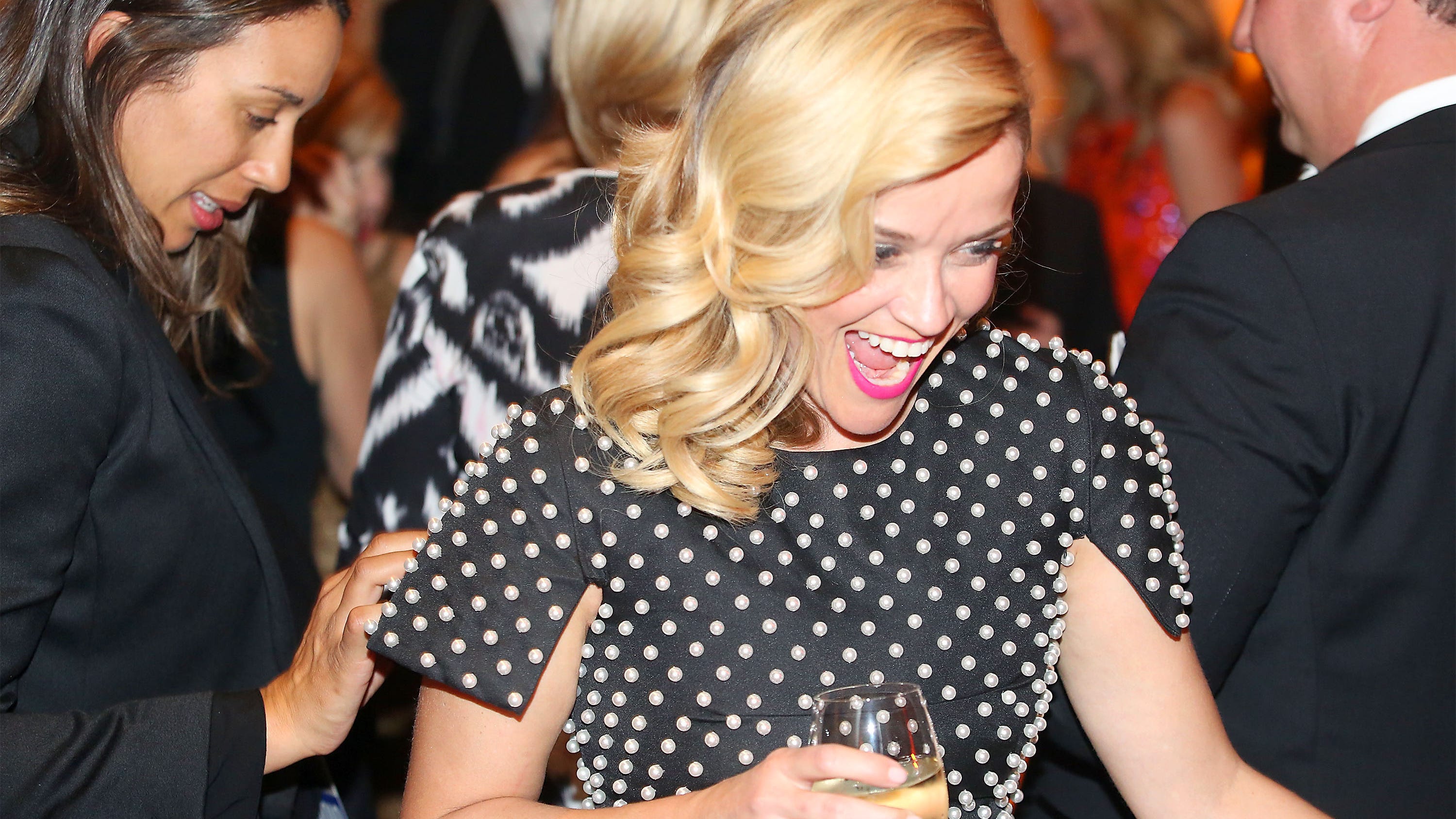 Celebrities mingle with gala after-party guests