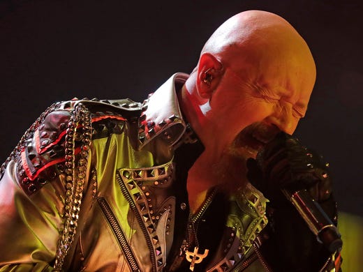 Judas Priest unleashes heavy metal 'Firepower' on Resch Center