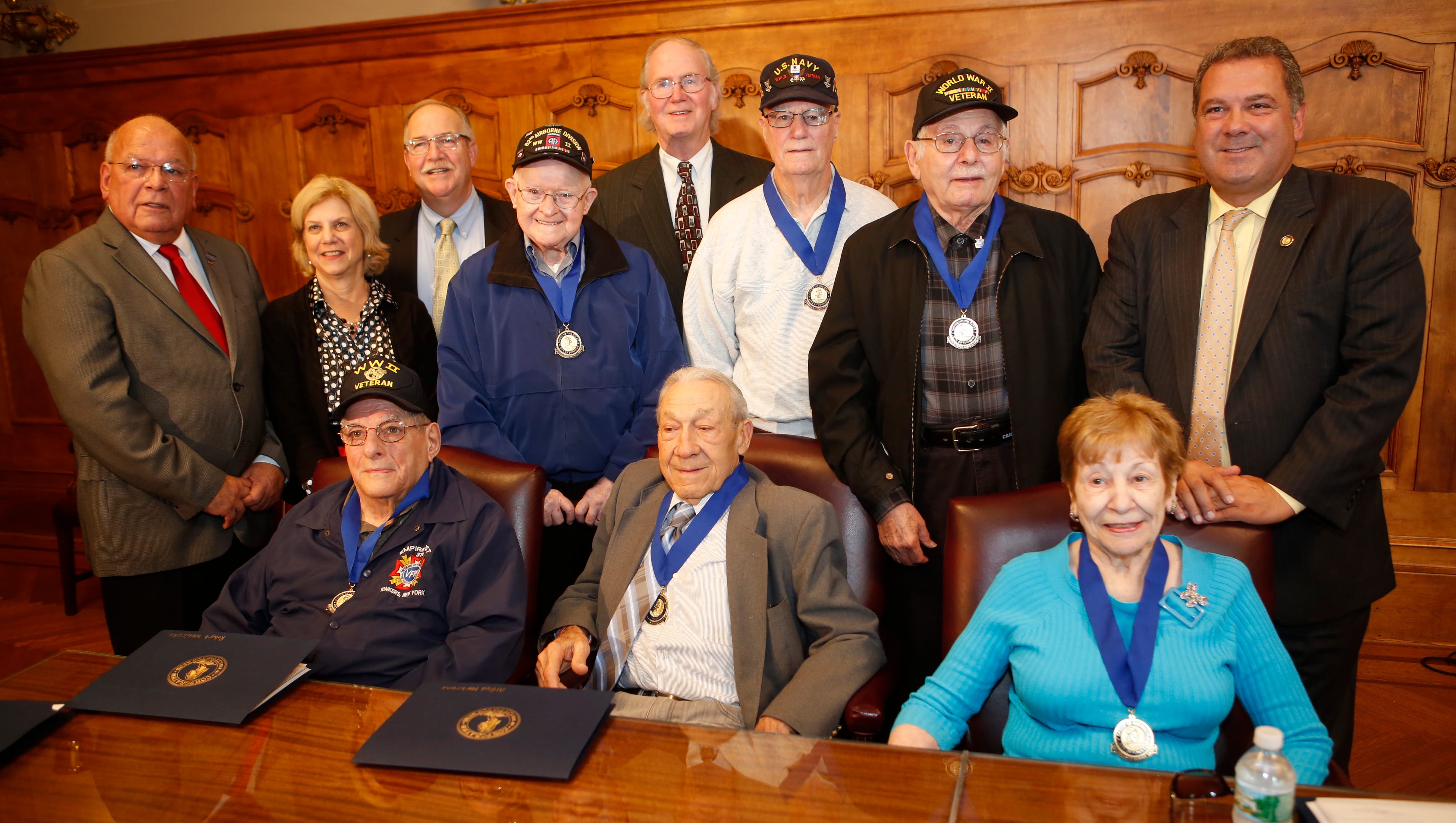 World War II veterans honored in Yonkers