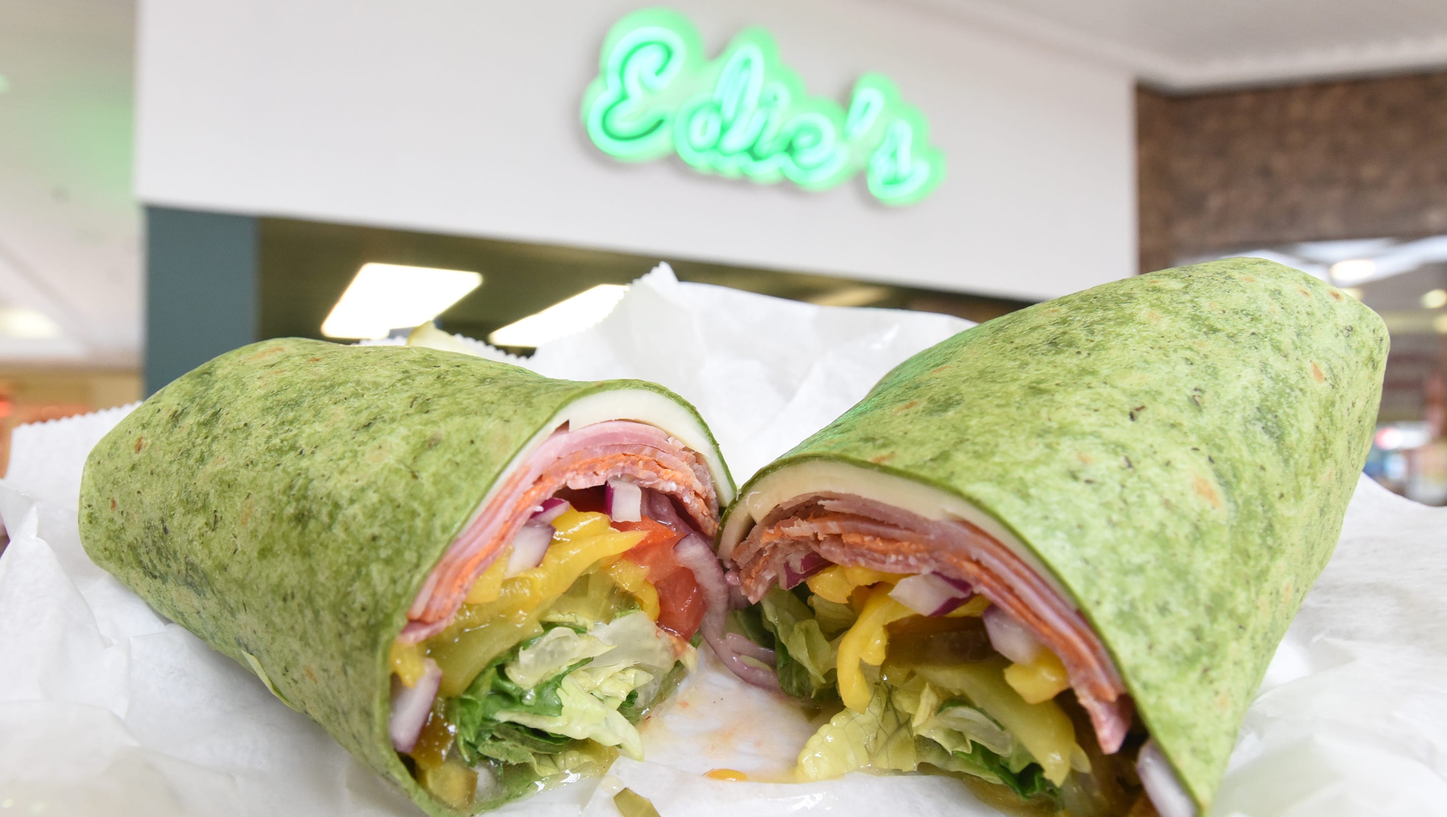Fresh ingredients make the Italian wrap a customer favorite at Edie's Deli