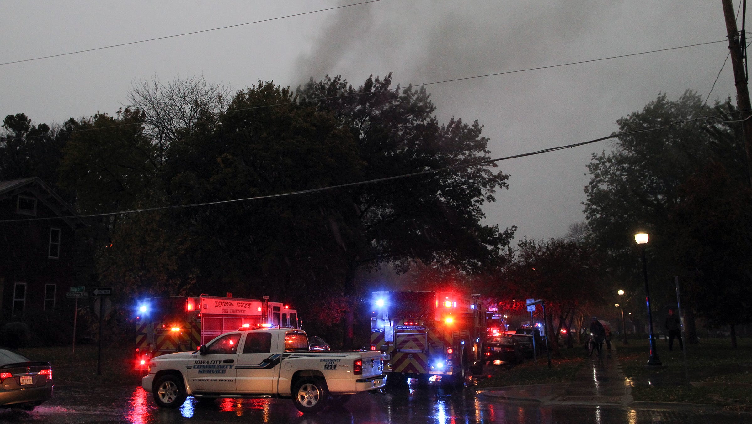 Lightning causes house fire, sends firefighters scrambling