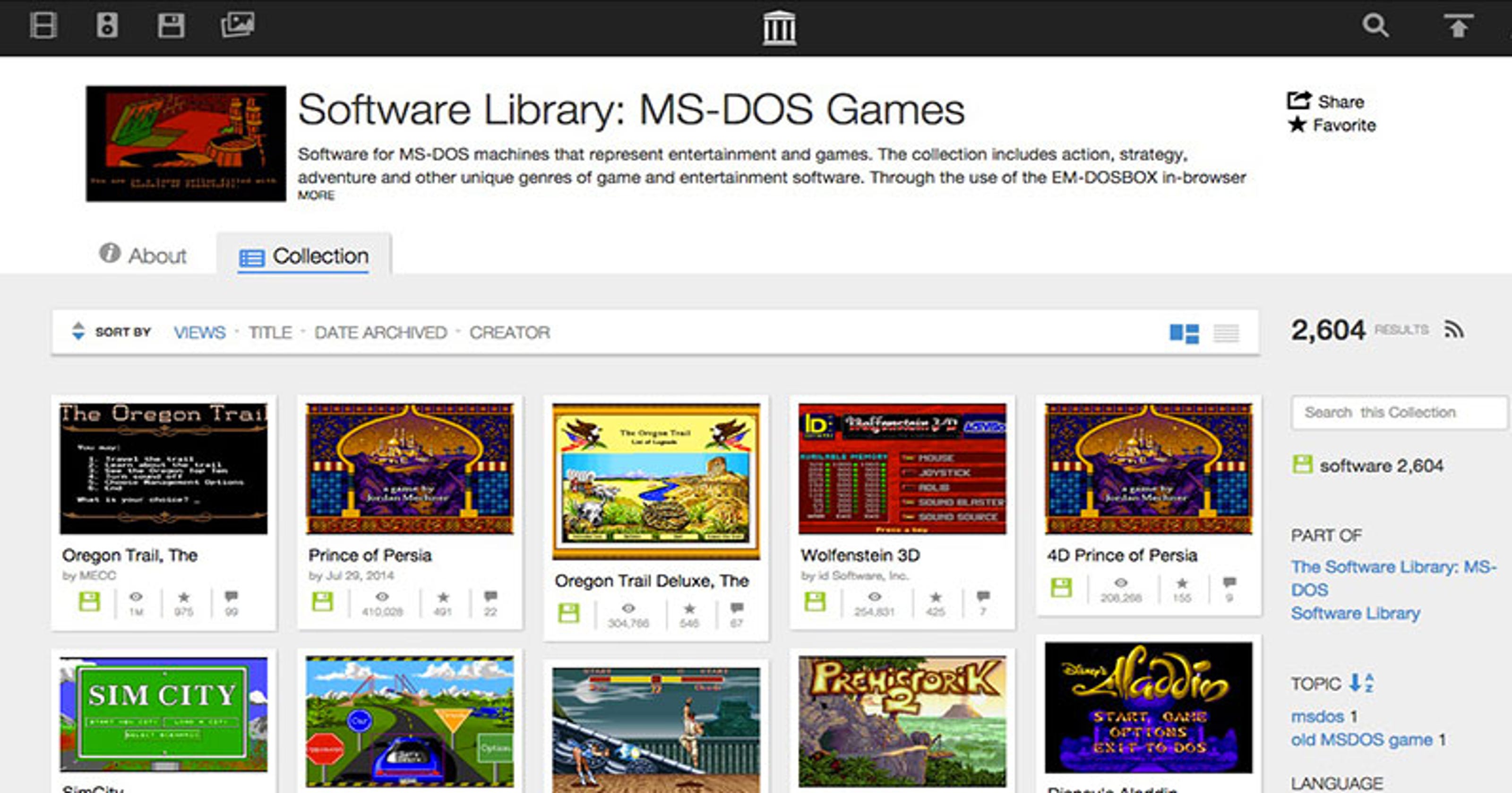 You can play MS-DOS games on Twitter and it's amazing