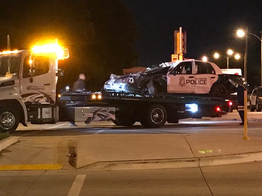 One Milwaukee police officer killed, another injured in squad car crash