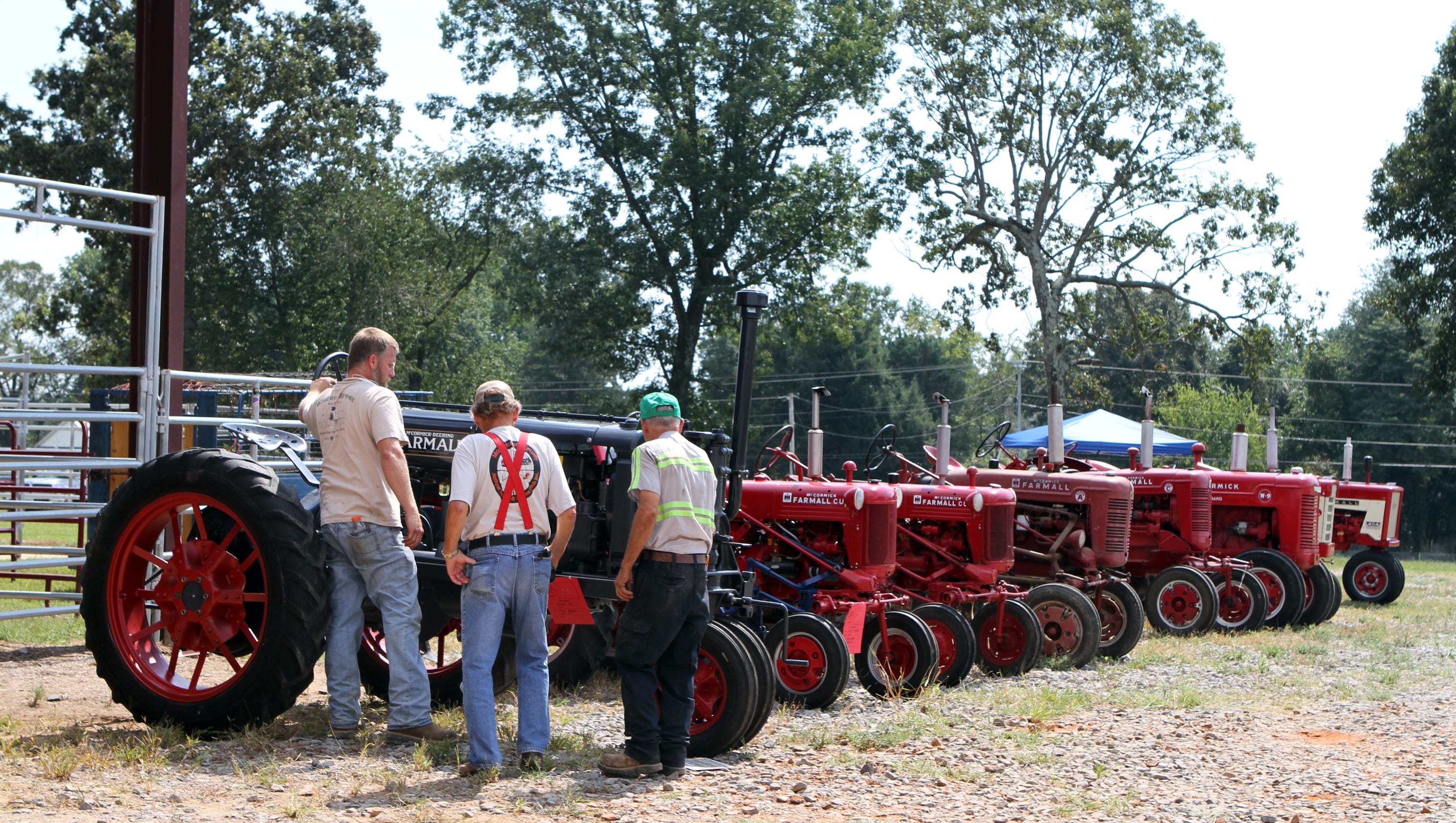 Antique tractors bring history to life