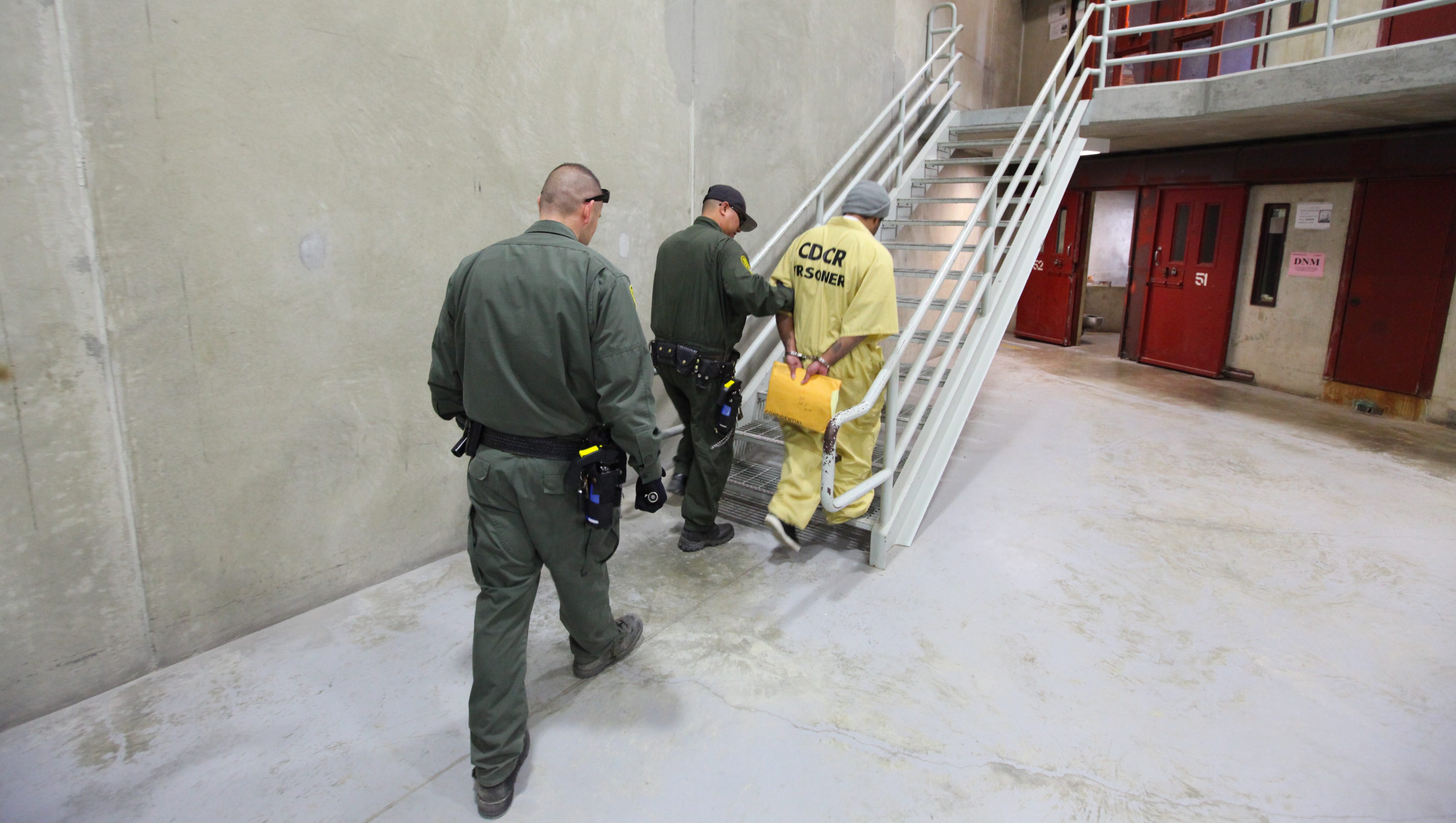 Corcoran prison inmate attack sends two officers to hospital