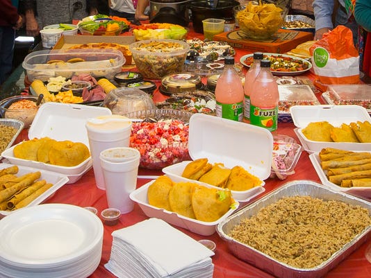 Eat up! Potlucks still draw appreciative crowd most everywhere