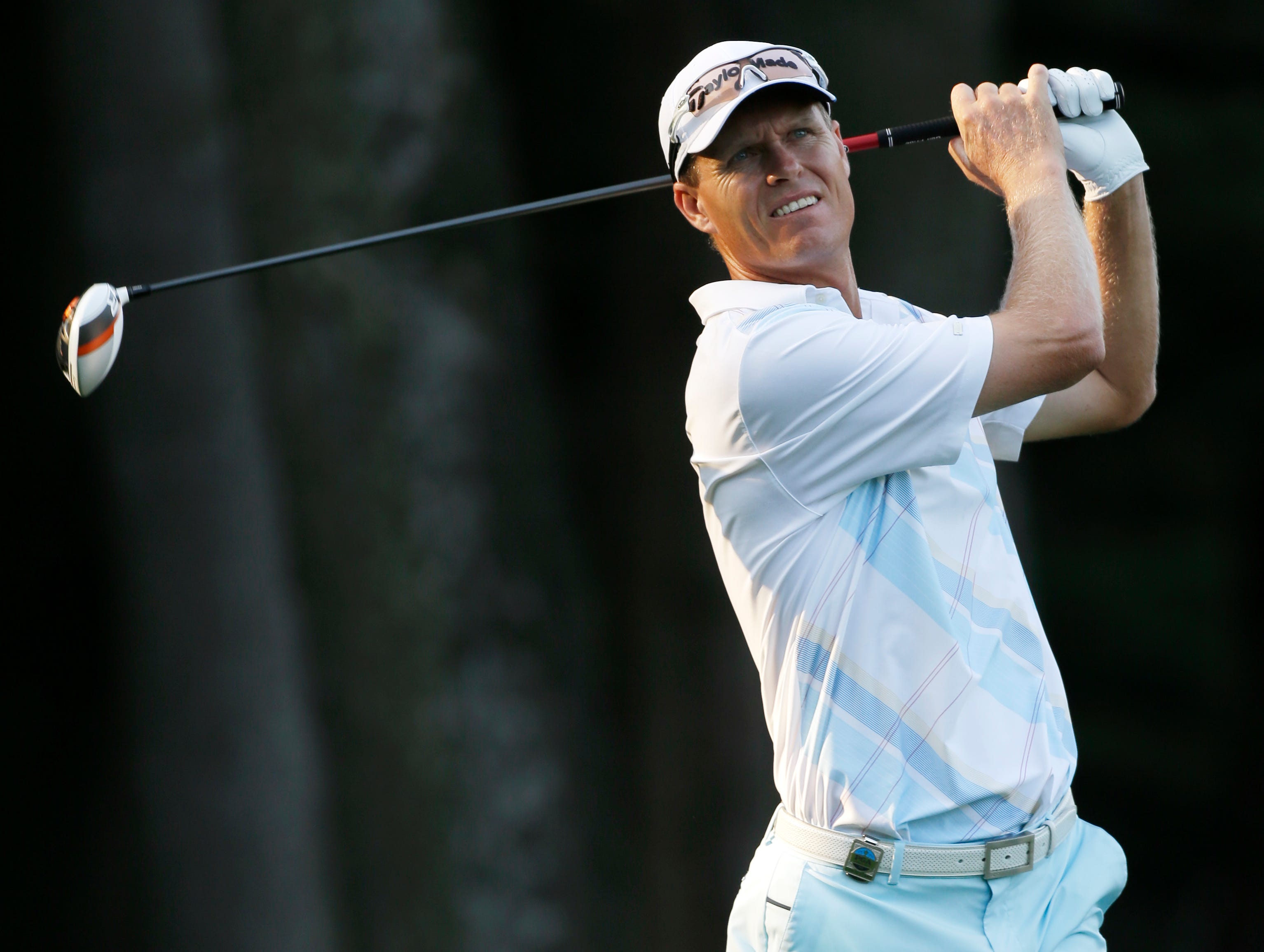 Tiger closes with double bogey to finish at 1-over 71