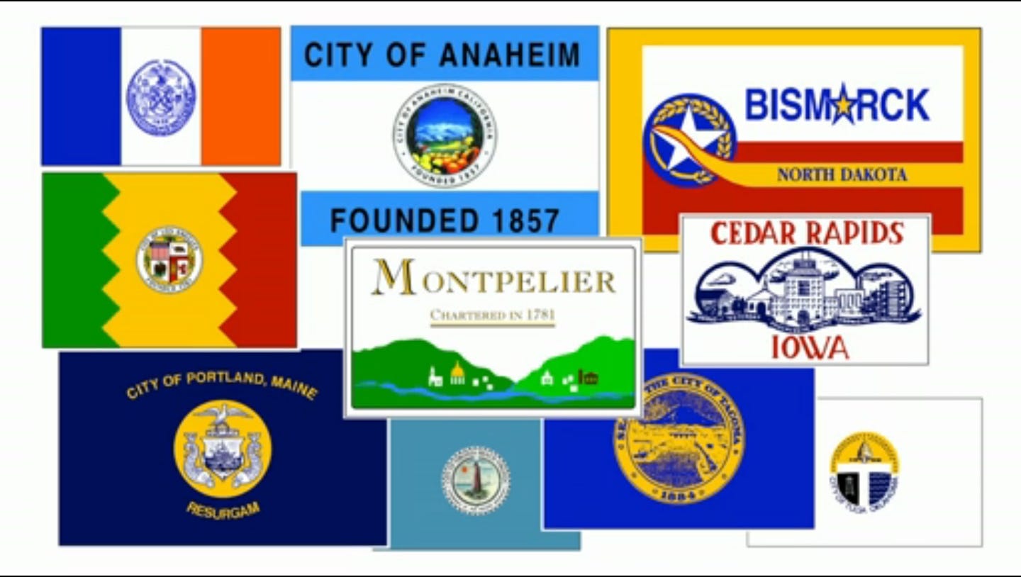 What flag would wave well for Stayton?