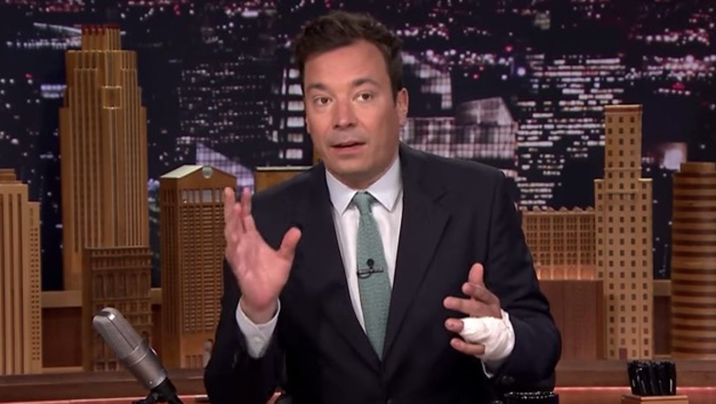 Fallon shares details on serious hand injury