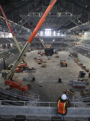 Indiana State Fairgrounds Coliseum renovations enter final stretch
