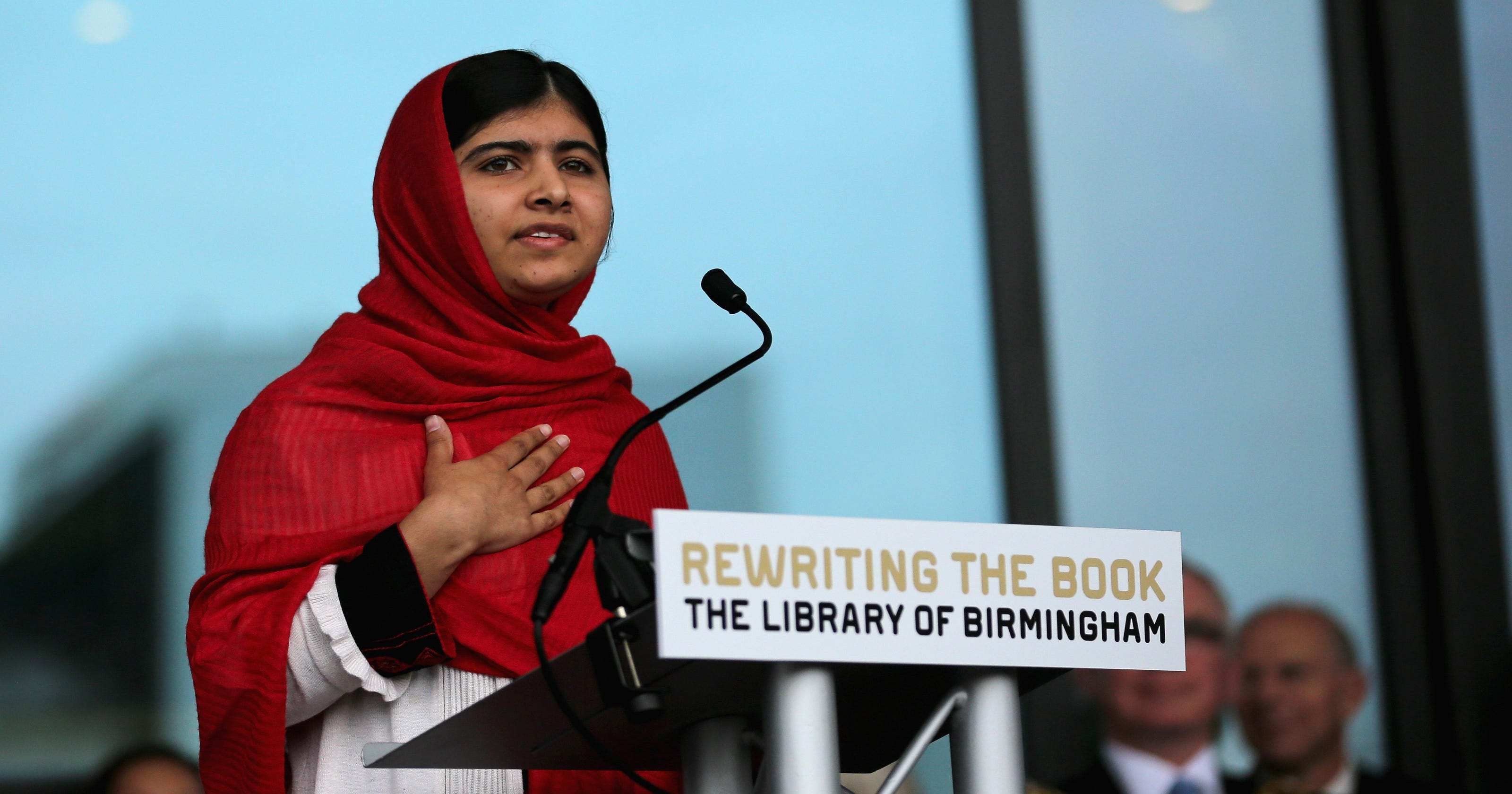 Malala Yousafzai delivers speech about the power of books